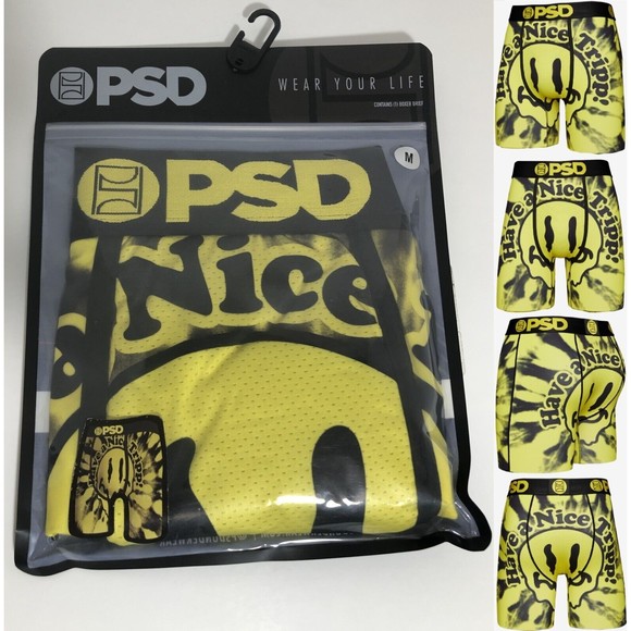 PSD | Underwear & Socks | Psd Yellow Acid Smiley Have A Nice Tripp ...